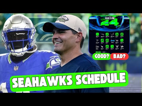 Reacting to the 2024 Seattle Seahawks Schedule DROP.