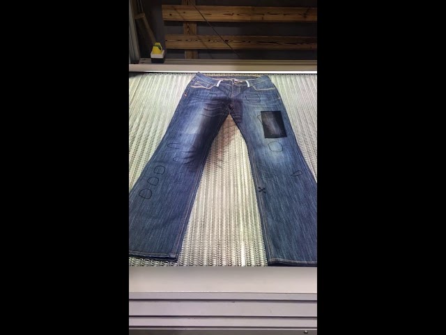 Jeans Laser Washing Machine - Denim Laser Marking System Trader ...
