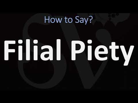 How to Pronounce Filial Piety? (CORRECTLY)