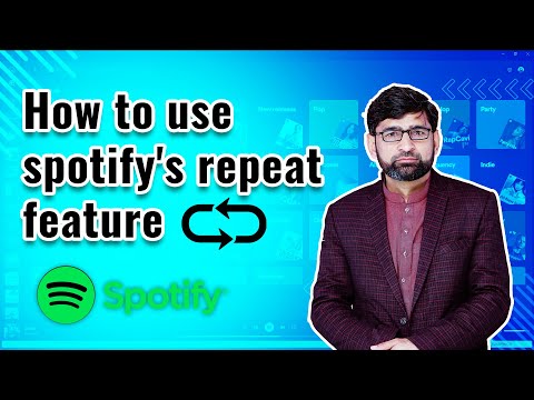 how to use spotify's repeat feature for looping your favorite songs