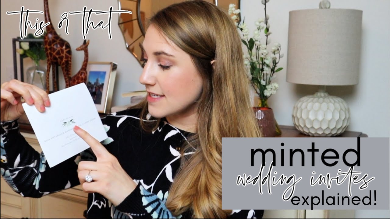 MINTED WEDDING INVITATIONS: Everything You Need to Know! | This or That