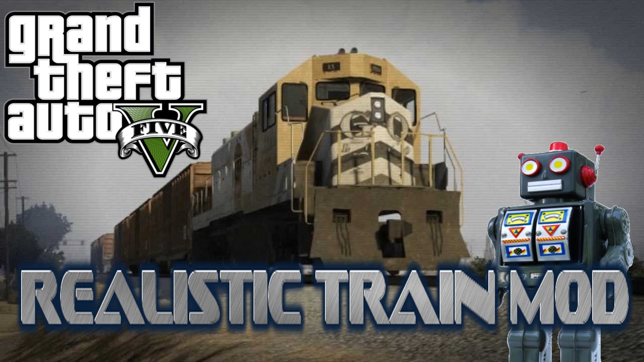 Realistic Train Mod 1.1.1 - GTA 5