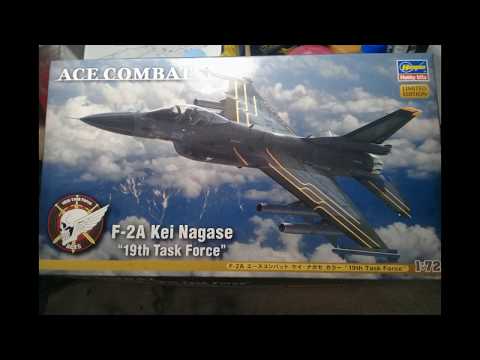 ACE COMBAT MODEL KIT F-2A KEI NAGASE 1/72 HASEGAWA