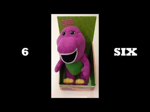 Watch BARNEY Plush Toy Singing Twinkle, Twinkle Little Star! Learn ...
