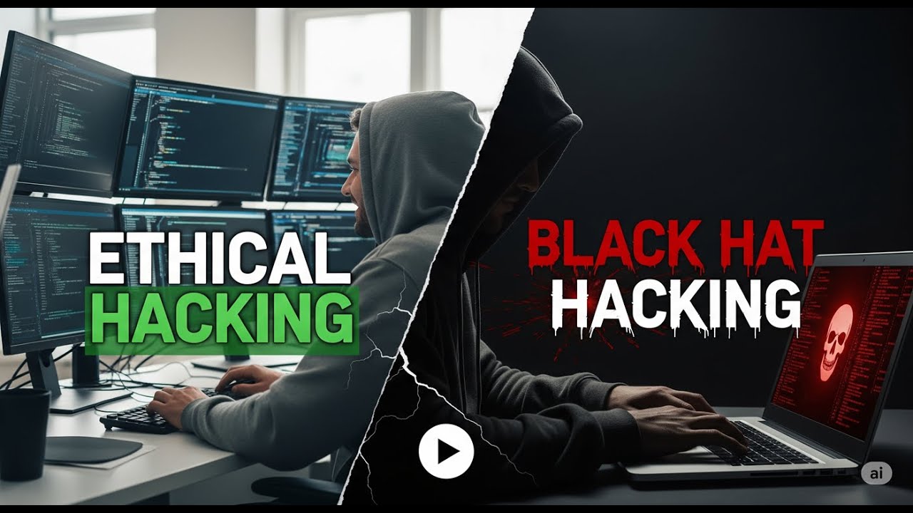 Ethical Hacking vs  Black Hat Hacking