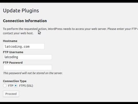 [Solved] wordpress can't update plugins - need to access your web server. Please enter your FTP.