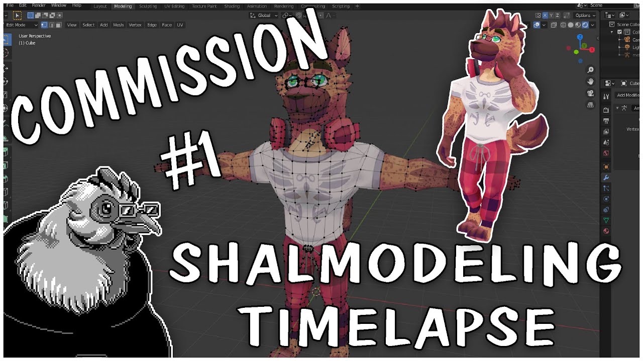 SHALMODELING Time-Lapse - Commission #1