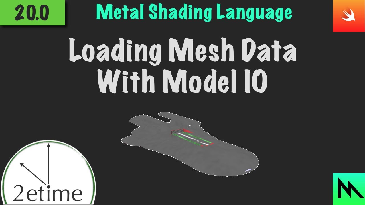 20: Loading .obj Files With Swift And Metal