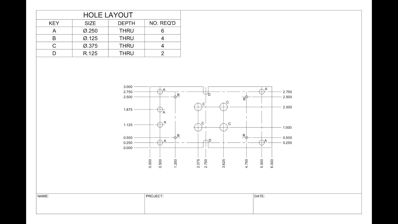 Intermediate AutoCAD - Paper Space and Ordinate Dimensions