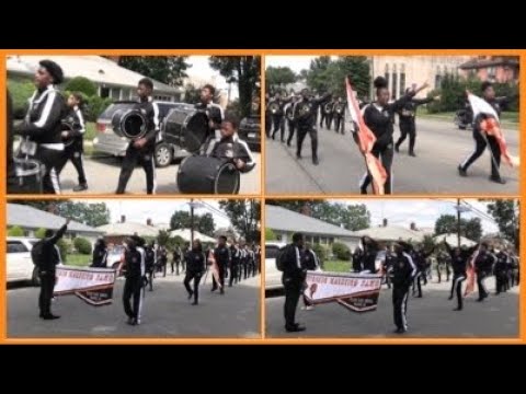 Tornado Marching Band, from Orange NJ High School, in the African Heritage Parade Paterson, NJ