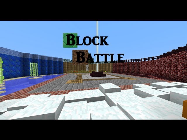 Block Battle - Minecraft PvP Minigame Minecraft Map