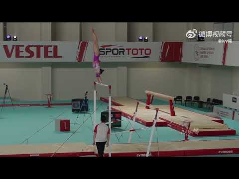 Yang Fanyuwei – layout Jaeger 1/1 – Gymnastics Coaching.com