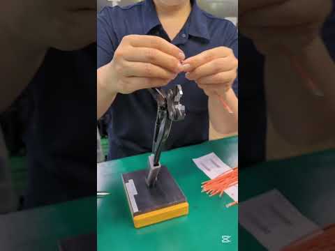 【作業動画】端子の圧着作業【島田工業株式会社】