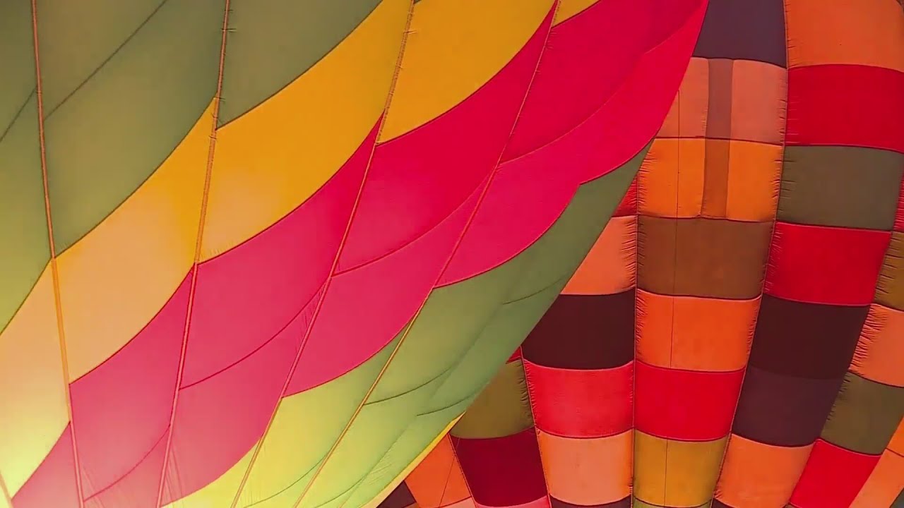 Big crowds for balloon glow at Forest Park
