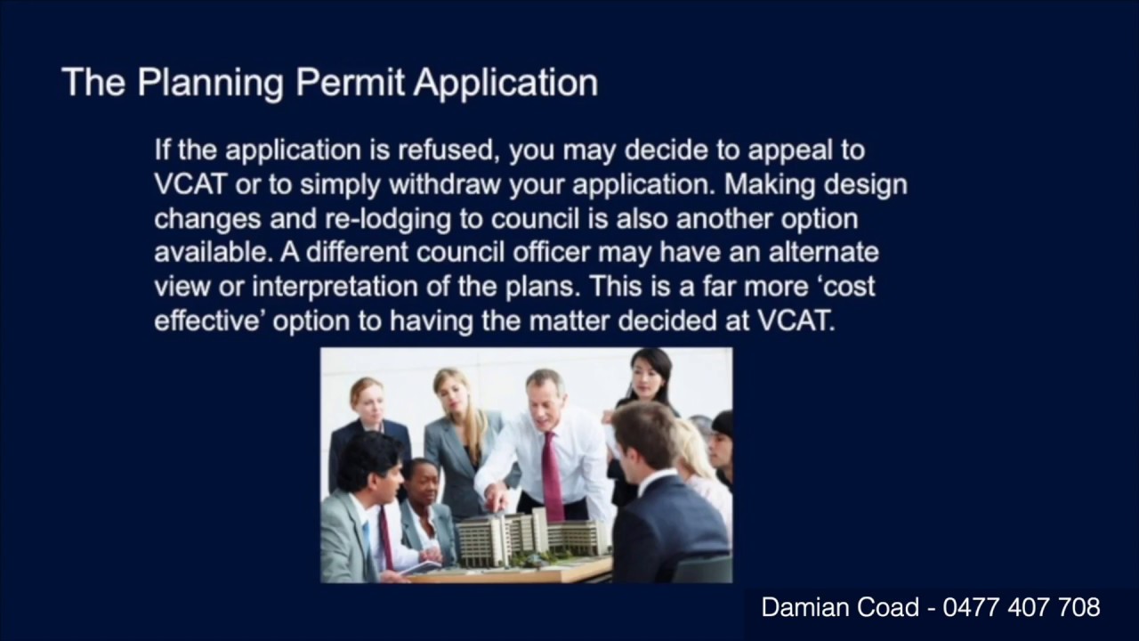 The Town Planning Permit Application Process