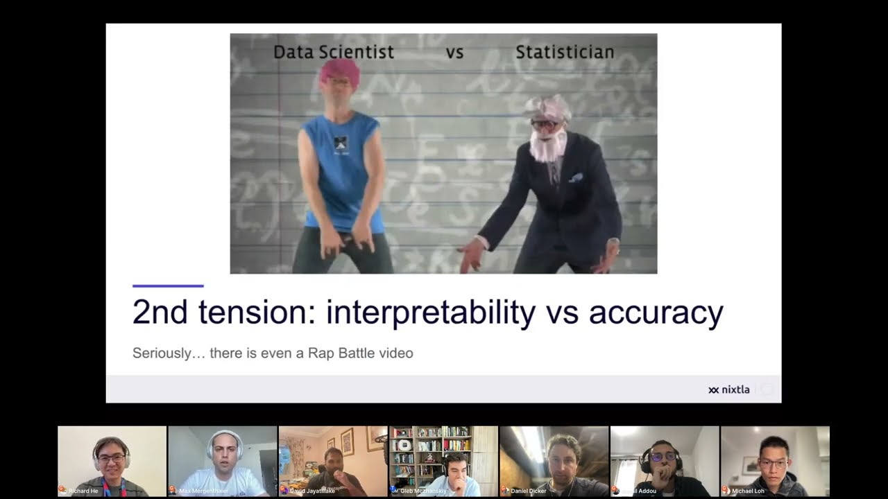 Data Quality Meetup #7: Fast and accurate time series forecasting by Max Mergenthaler at Nixtla
