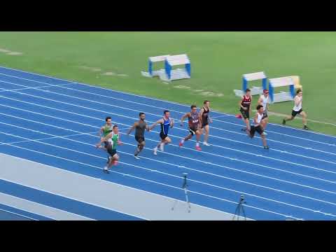 Ht5. 100m Men, Joanna Stone Shield, QSAC 3 February 2024