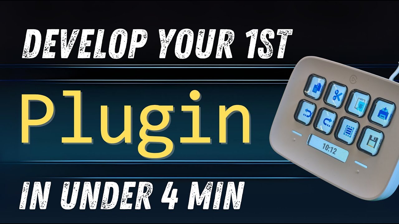 CREATE Your 1st Stream Deck Plugin in UNDER 4 MINUTES!  | Stream Deck SDK - Plugin Development