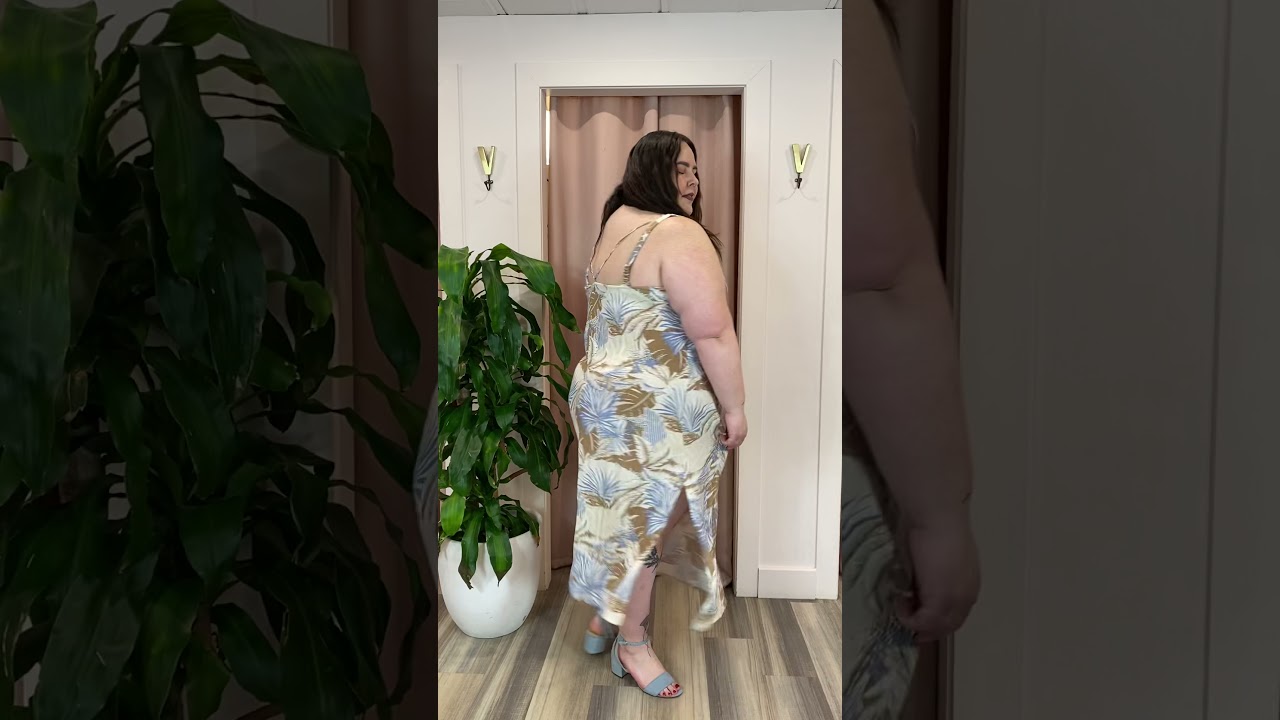Curve slip dress