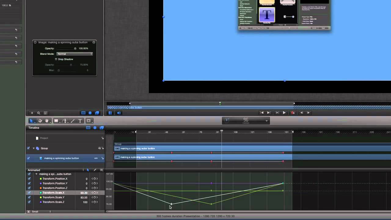 Motion 5 Tutorial - Using the Timeline efficiently.