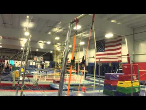 spotting cast handstand from straddle kip – Gymnastics Coaching.com