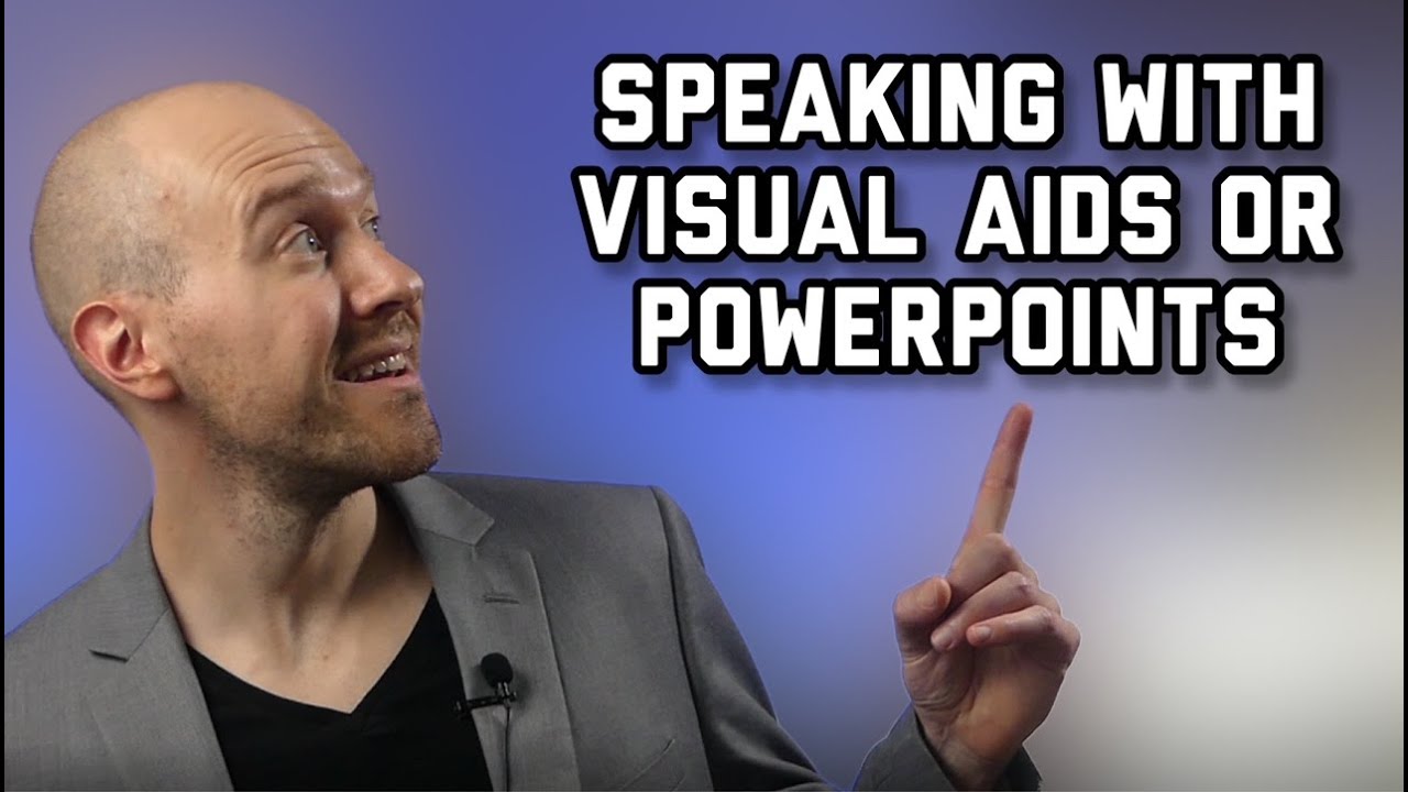 SPEAKING TIPS for Presentations with VISUAL AIDS or POWERPOINT