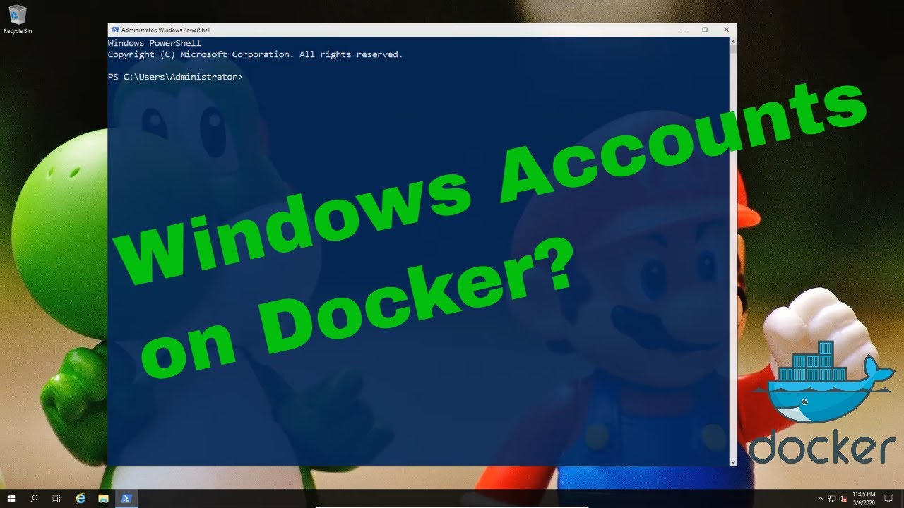 Group Managed Service Account on Docker Containers