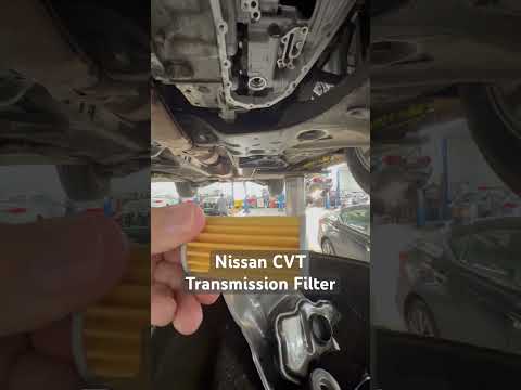 Nissan CVT Transmission filter change.