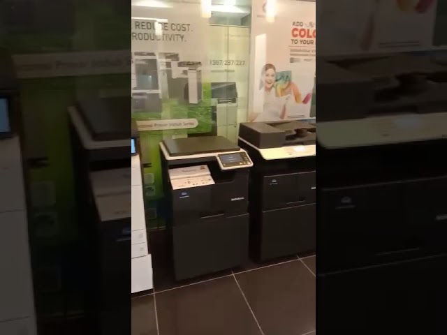 Photocopier Machine - Konica Minolta Colour Machine 12 X 18 , 300 GSM ...