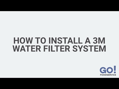 How to Install a 3M Water Filter System? | GoFoodservice