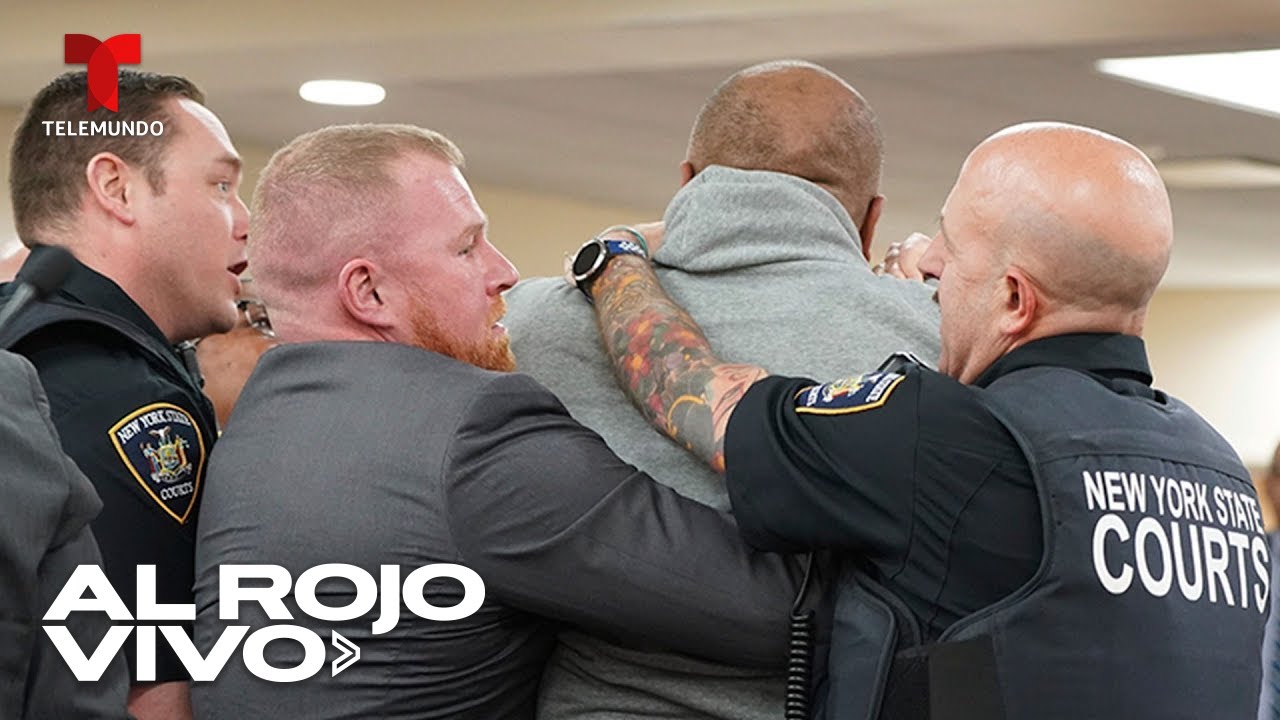 Familiar de víctima se abalanza contra el autor de masacre en Buffalo