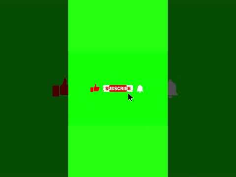 Animated Subscribe Button Green Screen #08 #shorts