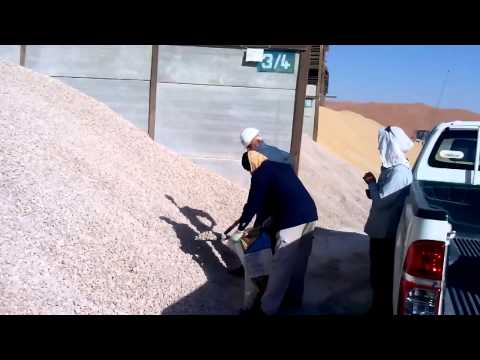 3/4 Aggregates Sampling ETE Batch Plant, Shaybah