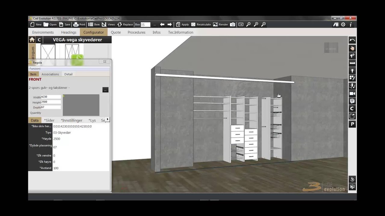 3Cad Evolution - Módulos Pré configurados ENG