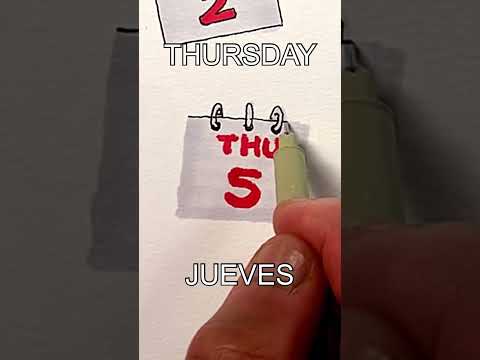 Learn Spanish! ¡Aprenda Inglés! THURSDAY : EL JUEVES