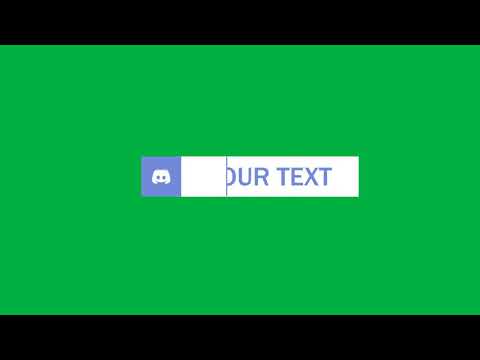 Discord Lower Third Animation [CALT043] with Green Screen| Creators Archive
