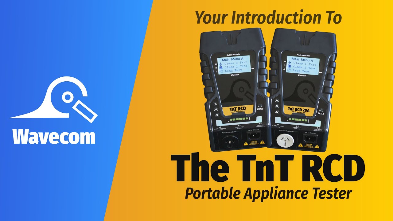 The TnT RCD Portable Appliance Tester