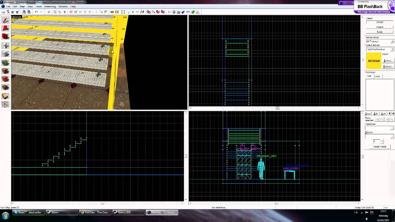 Source SDK Tutorial 03 - Creating Stairs In Source SDK Hammer Editor