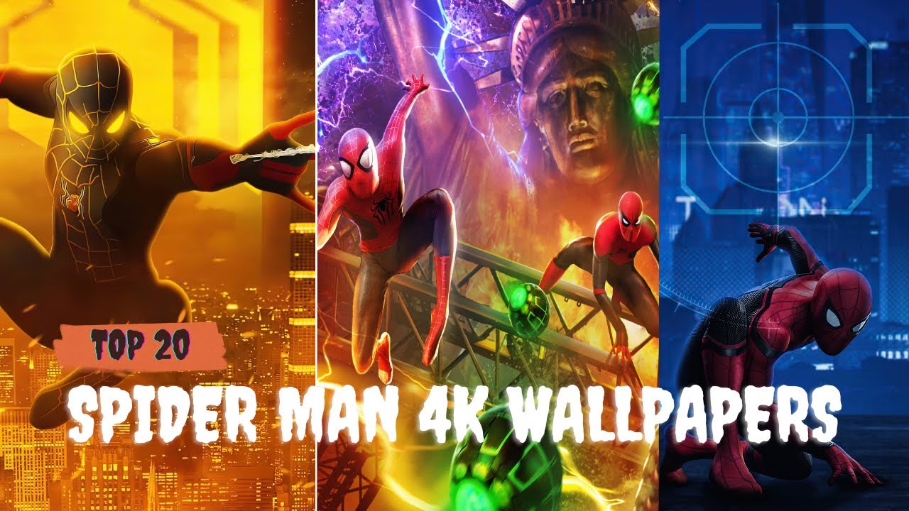 Top 20 Best Spider-Man 4K Wallpapers | 2022 | Part 02