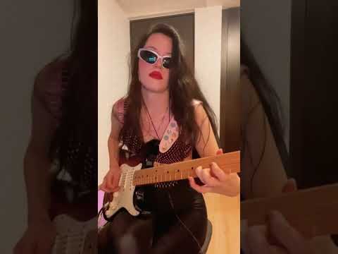 I Just died in your arms - Cutting Crew (guitar solo) #guitar #guitarsolo #guitargirl #cuttingcrew