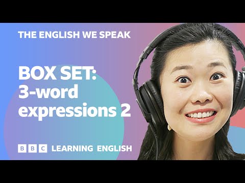 BOX SET: English vocabulary mega-class! 🤩 Learn 8 three-word expressions!