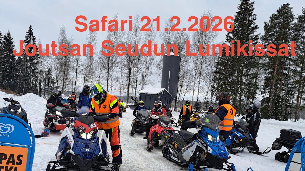 Joutsan Seudun Lumikissat ry. Kerhon safari 21.2.2026