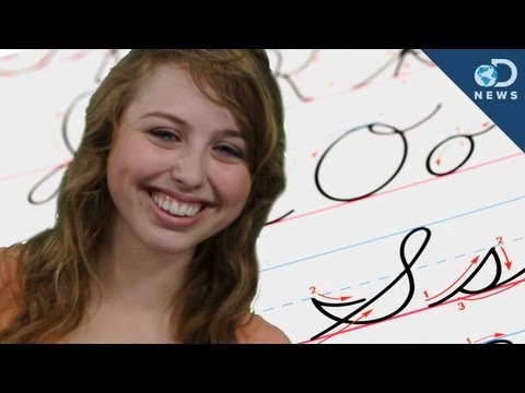 Cursive is Dead!