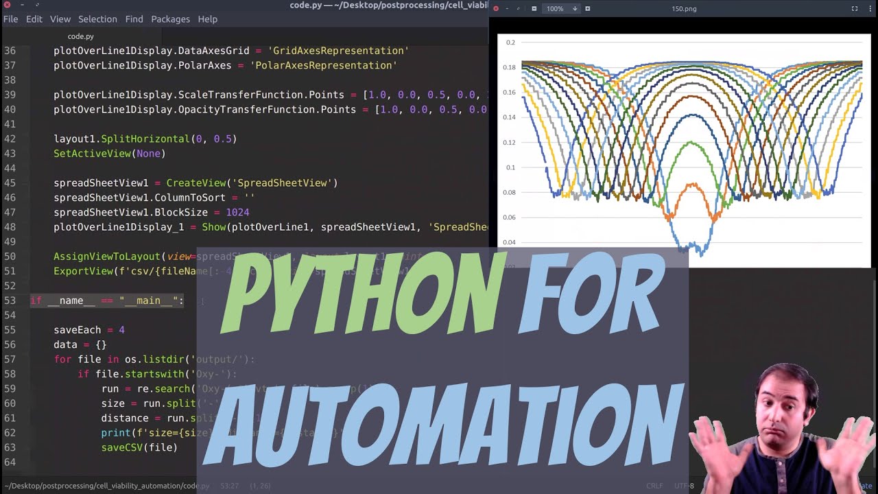 [ParaView Postprocessing 15] Python scripting for automating tasks