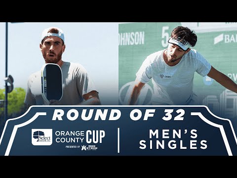 Federico Staksrud v Alex Neumann at the Select Medical Orange County Cup
