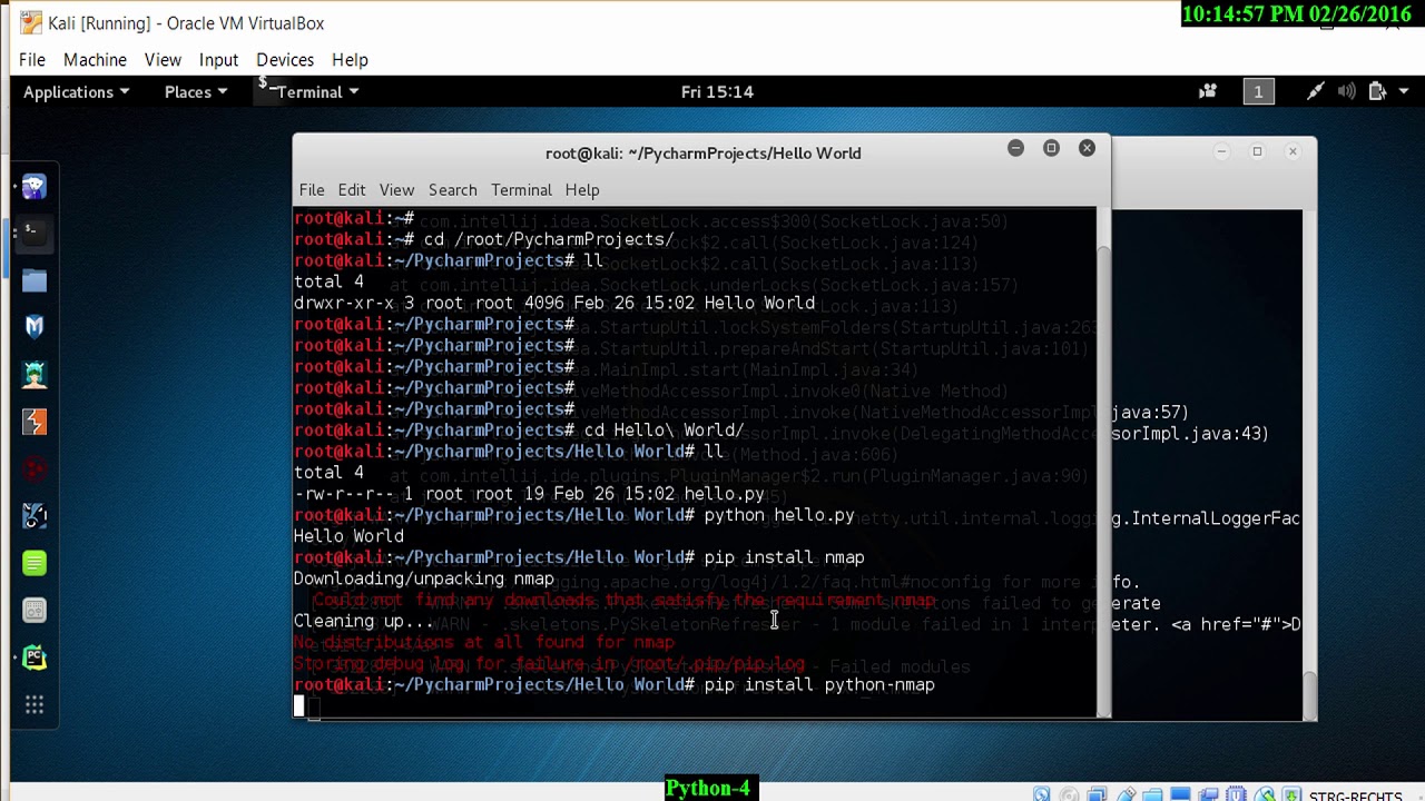 05   Importing Nmap Module