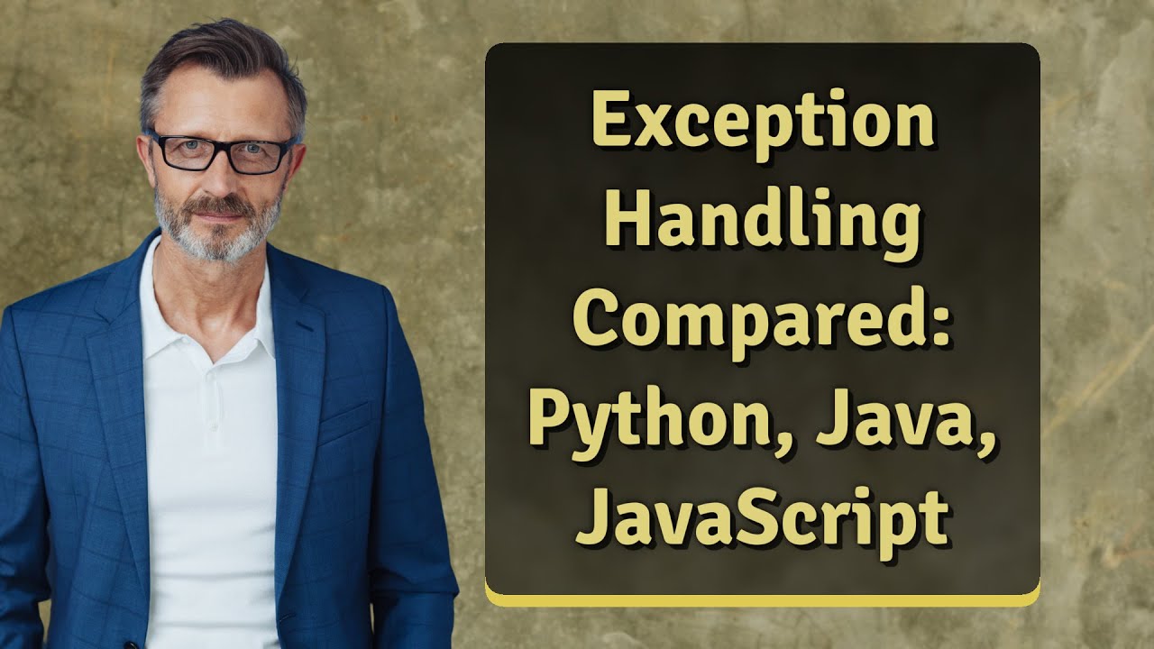 Exception Handling Compared: Python, Java, JavaScript