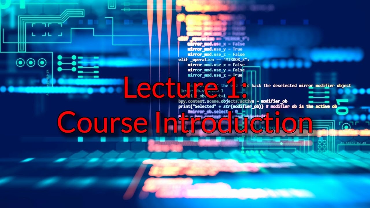 [CSE 442] Lecture 1: Course Introduction