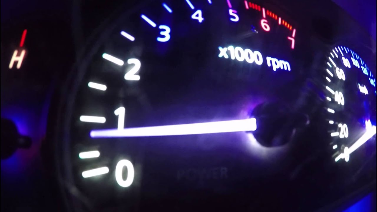 VT Commodore Custom Cluster with Shift light and Morphing Needles