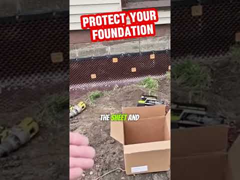 Dry Basement Secret Weapon: Dimple Board + French Drain